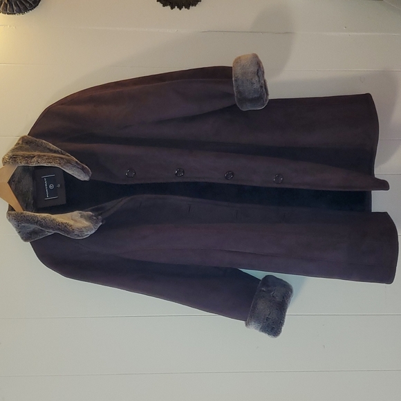 Portrait PC | Jackets & Coats | Portrait Faux Suede Jacket | Poshmark